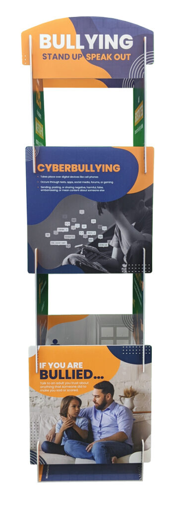 Bullying Awareness: Stand Up, Speak Out Info Display Tower
