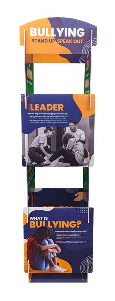 Bullying Awareness: Stand Up, Speak Out Info Display Tower
