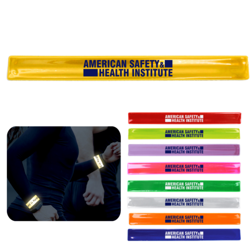 Custom Reflective Slap Bracelets: Promotional Reflective Gear