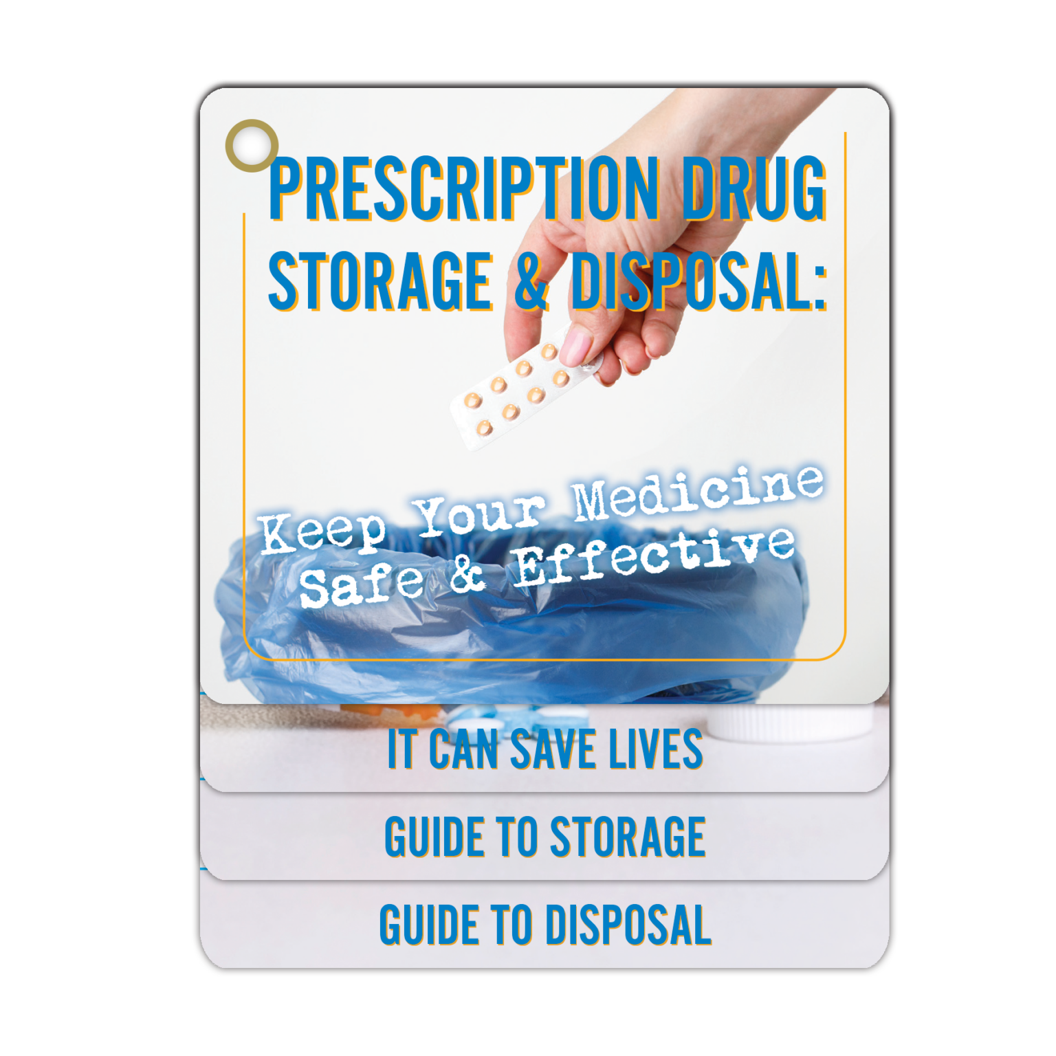 Prescription Drug Storage & Disposal Flip Tips