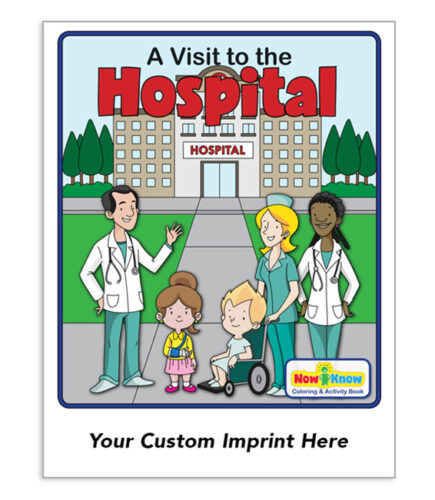 "A Visit To The Hospital" Learning Coloring & Activity Books