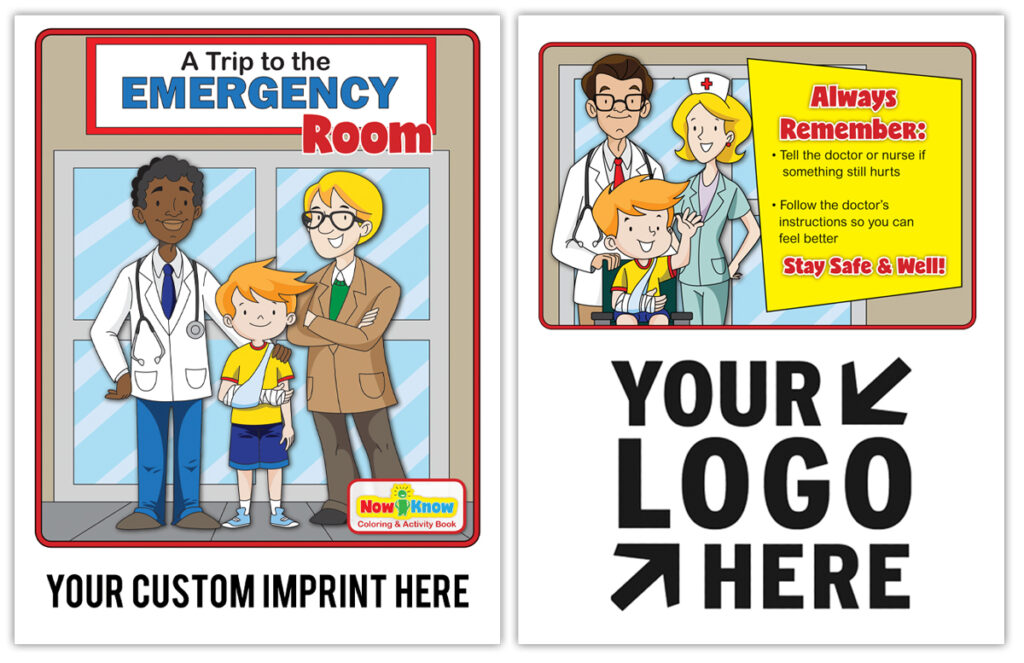 "A Trip To The Emergency Room" Learning & Activity Books