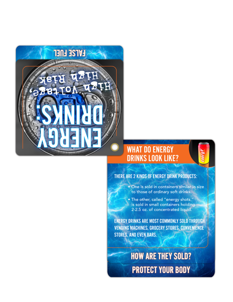 Energy Drinks Awareness: High Voltage, High Risk Flip Tips