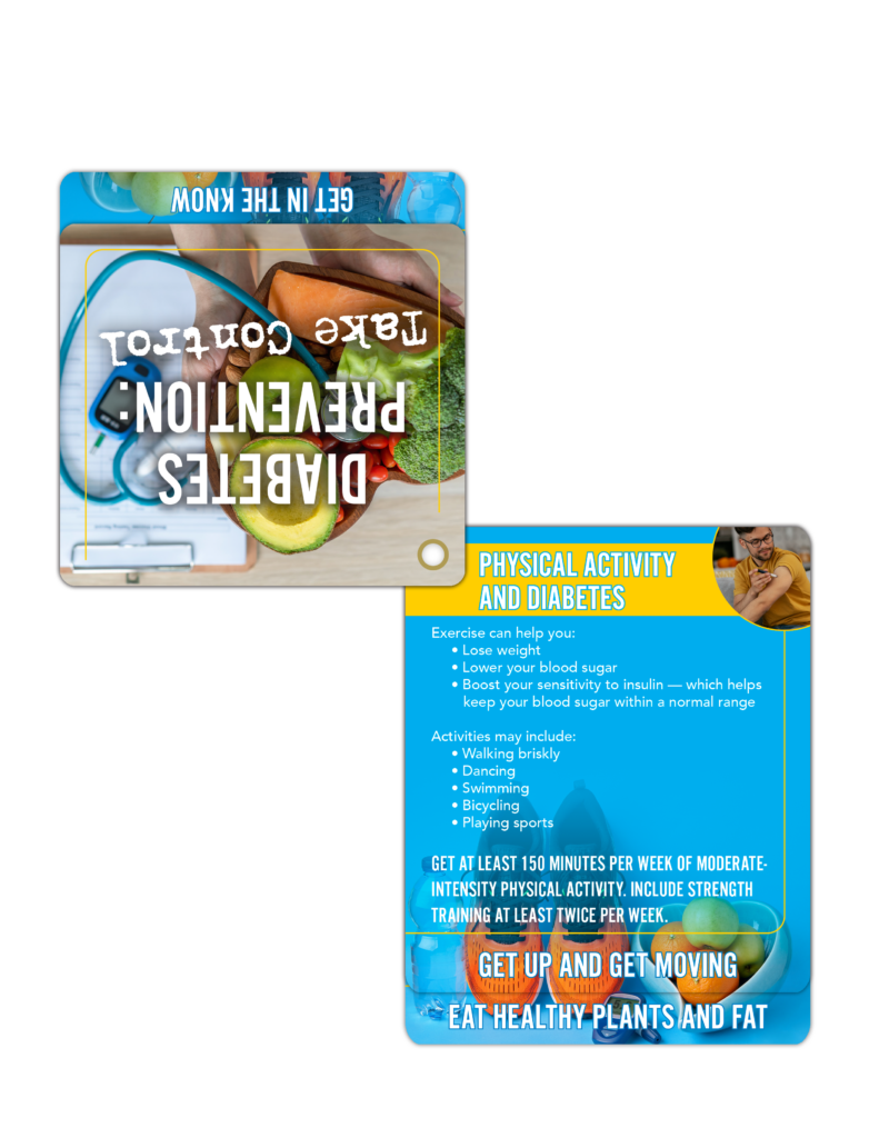 Diabetes Prevention Education: Take Control Flip Tips