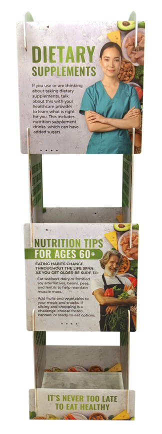 Senior Nutrition – Healthy Eating For Older Adults Info Tower