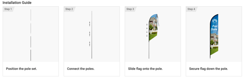 Custom Razor Sail Feather Flag – Promote Awareness in Style