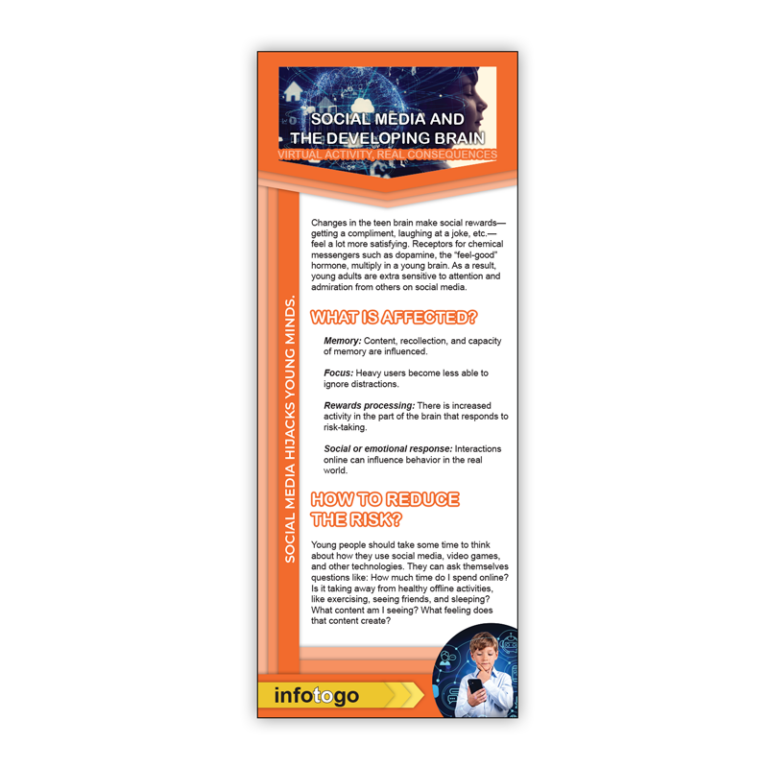 Social Media and the Developing Brain Rack Cards