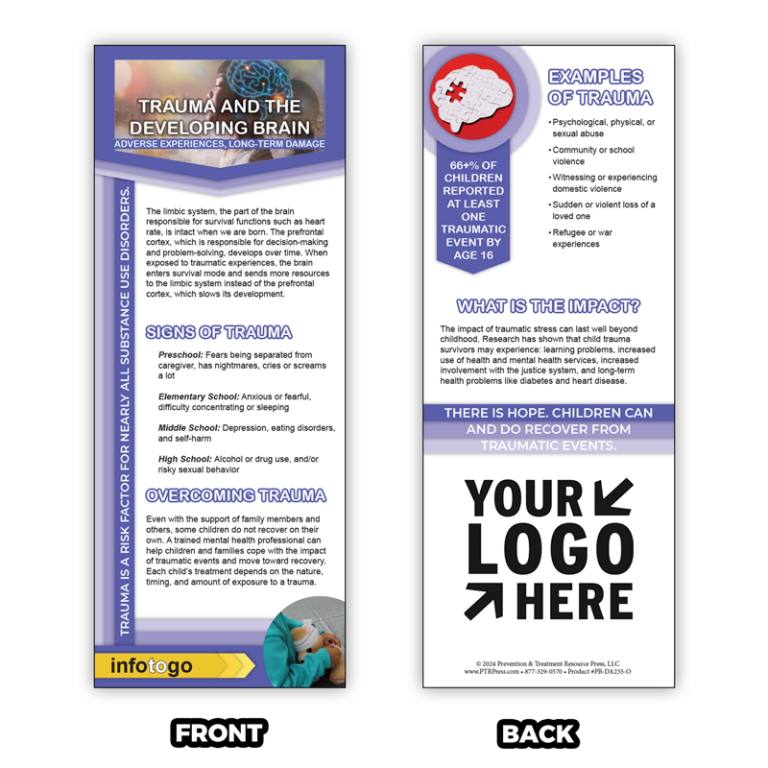 Trauma and the Developing Brain Rack Cards