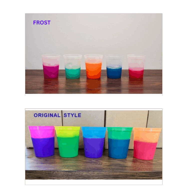 Custom Frosted Mood Cups – Color-Changing Drinkware