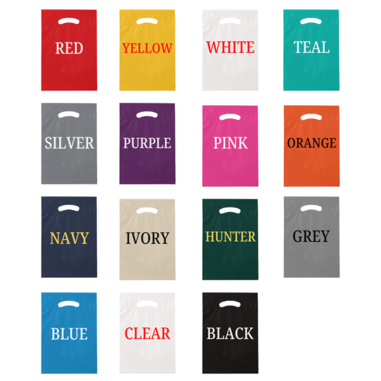 Custom Plastic Grab Bags with Logo – Event Giveaway Bags