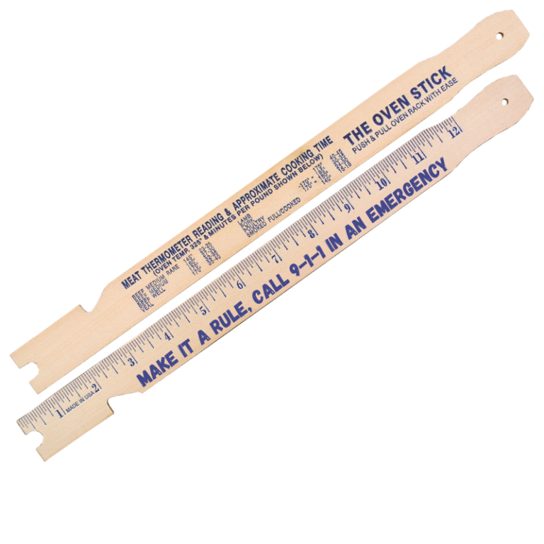 Custom Wooden Push 'n' Pull Oven Stick