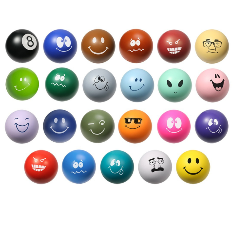 Custom Emoticon Stress Balls – Squeeze Your Feelings